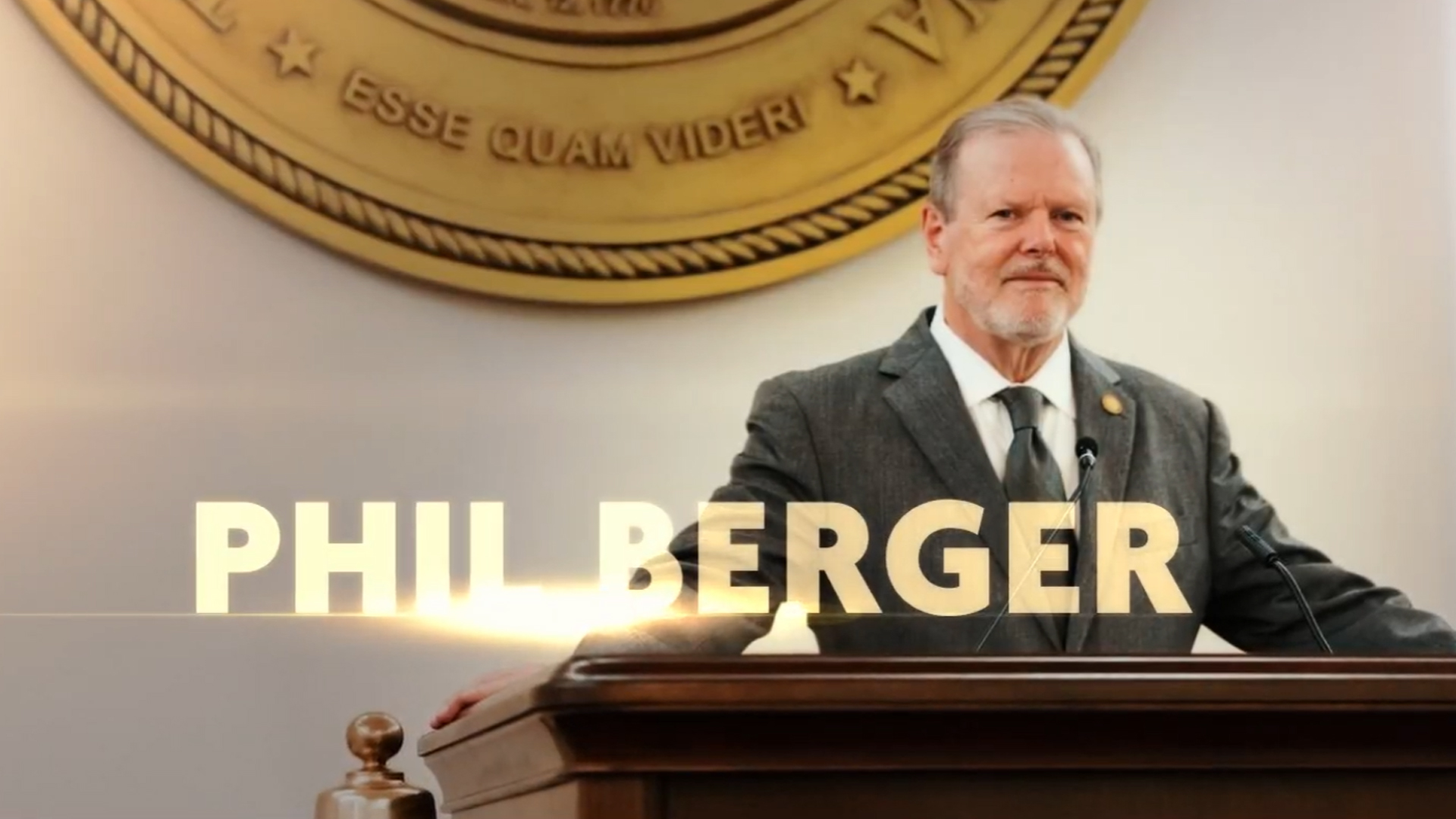 Phil Berger Sr. - Stronger - Innovative Politics